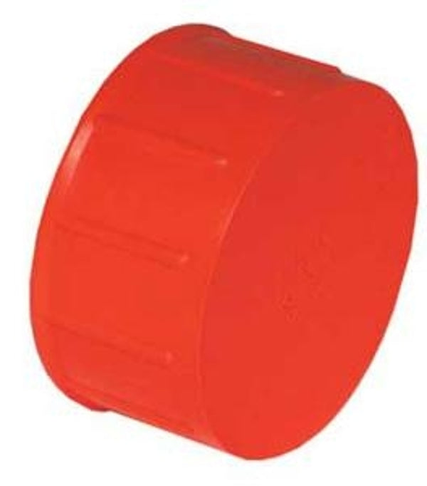 IPEX 027880 Test Cap, Hub, ABS, Orange, 4 in Pipe – Haliburton Lumber
